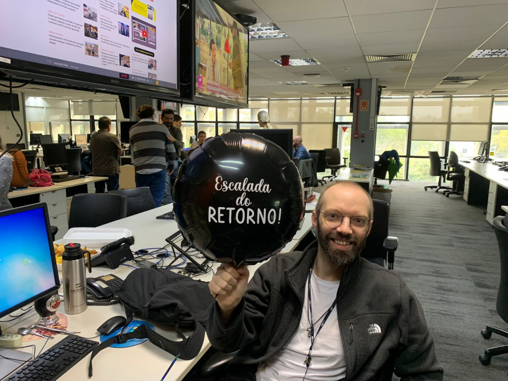 Daniel Scola retorna à redação integrada do Grupo RBS – Radioamantes